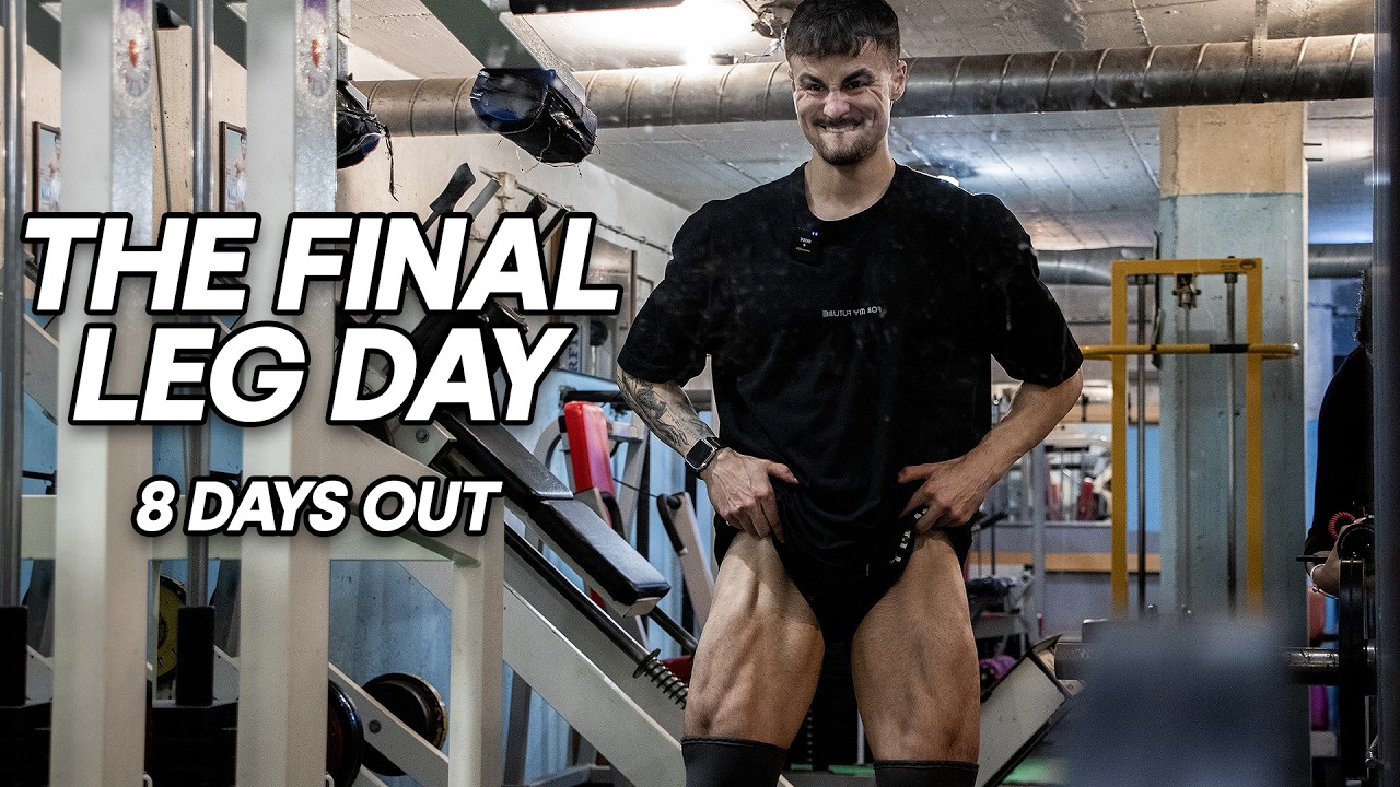 THE LAST LEG WORKOUT BEFORE SHOW DAY - YouTube