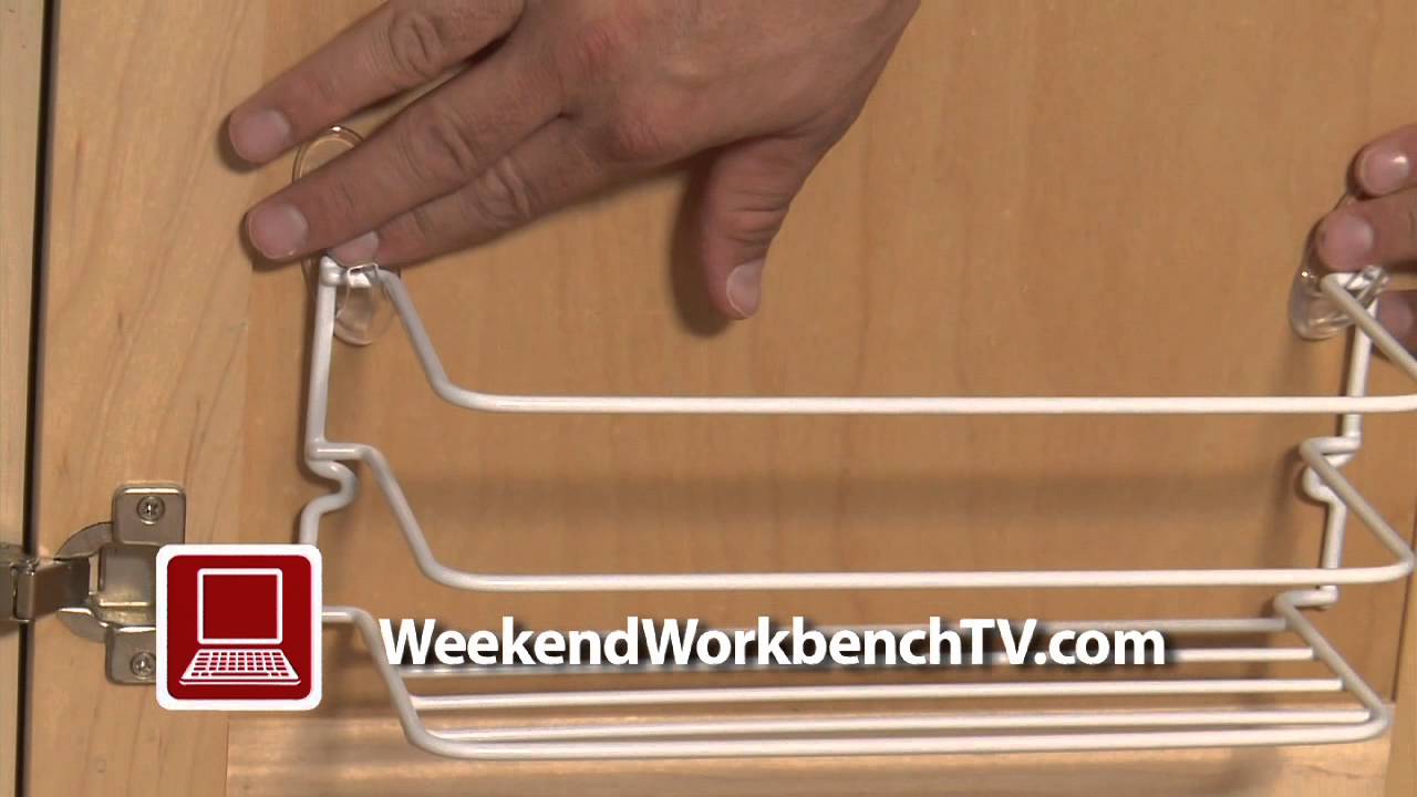 Quick Fix: Get Organized with a Spice Rack - YouTube