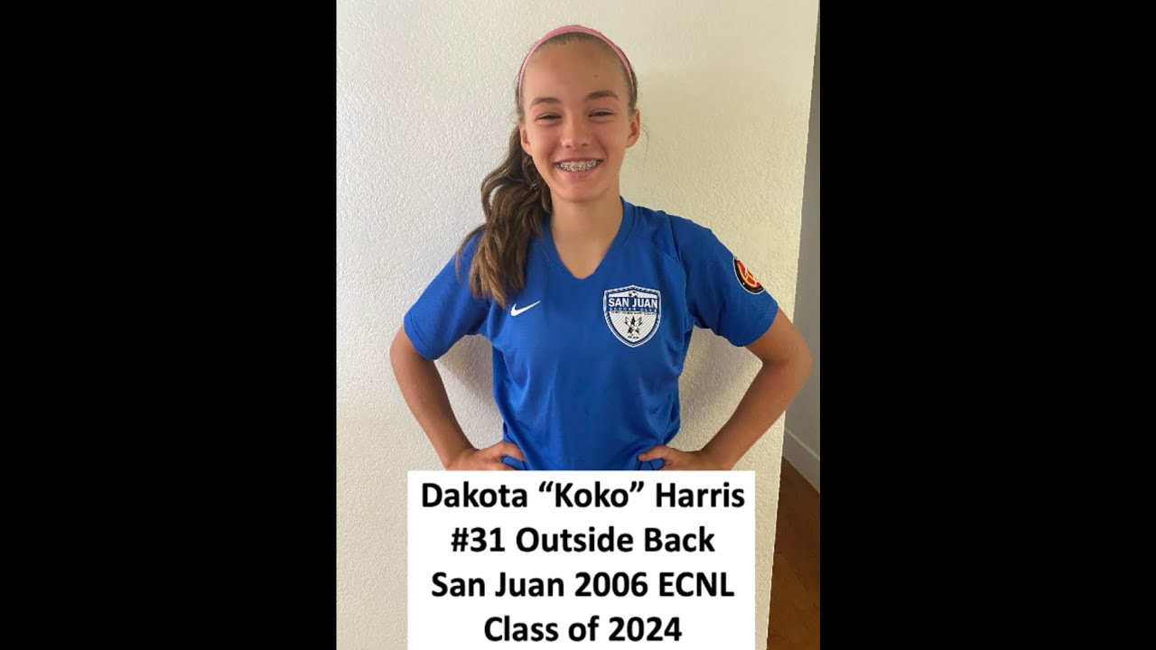 Dakota Harris San Juan 06 ECNL - YouTube