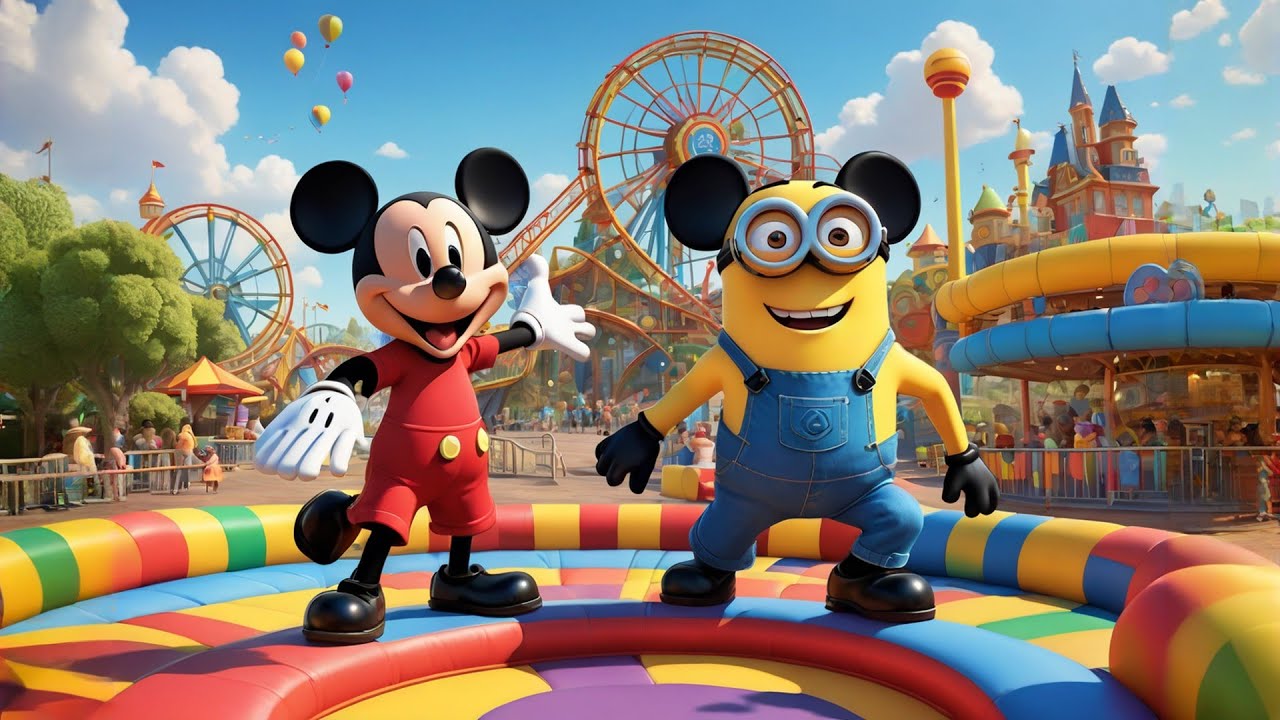 Mickey's Whimsical Adventure with Minions - YouTube