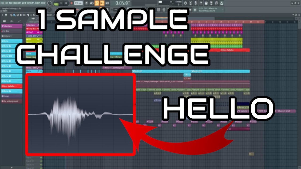 Making a song with ONLY 1 WORD - YouTube