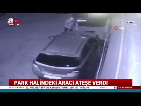 Park Halindeki Aracı Böyle Kundakladı / A Haber | A Haber