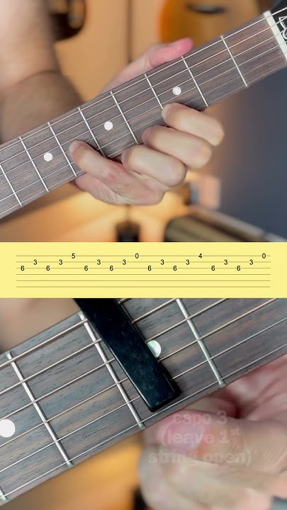 let down (radiohead) guitar tutorial - YouTube