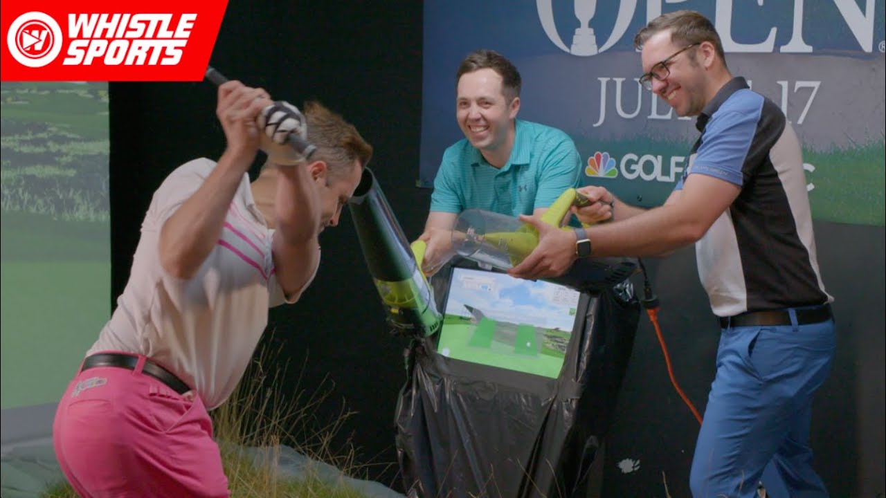 EXTREME Golf Simulator | The Open 2016 - YouTube