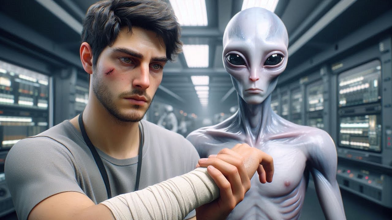 Alien Student Shocked To See the Human Wound, Human Sighed “Just Hand ...