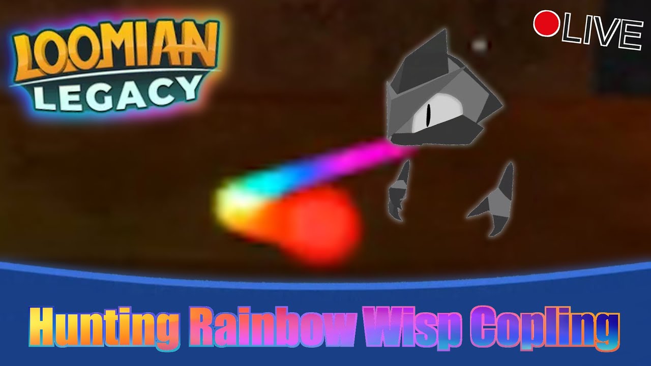 LOOMIAN LEGACY HUNTING AGAIN FOR RAINBOW WISP COPLING - YouTube