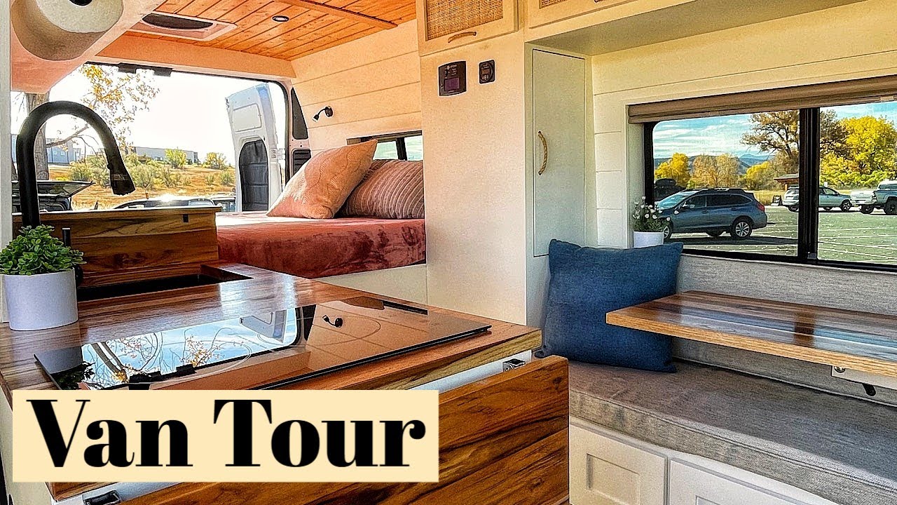 VAN TOUR / PROMASTER HOME ON WHEELS / OFF THE GRID LIVING VAN LIFE ...