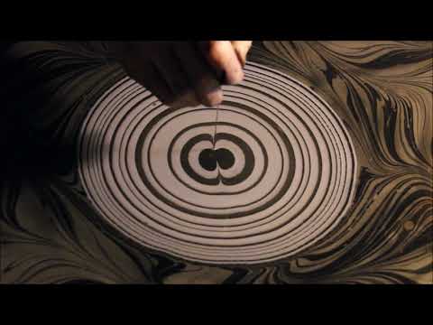 Ebru Art İstanbul - Su Yüzünde Mandala