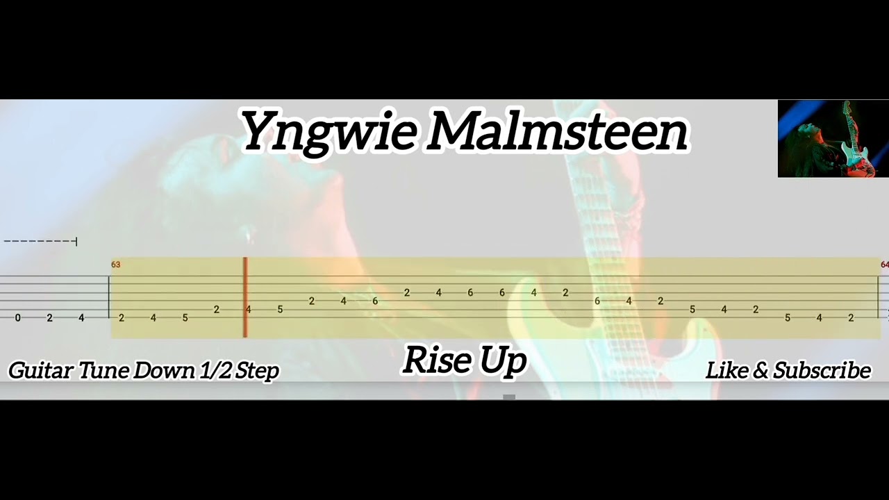Yngwie Malmsteen - Rise Up ( Tab Guitar ) - YouTube