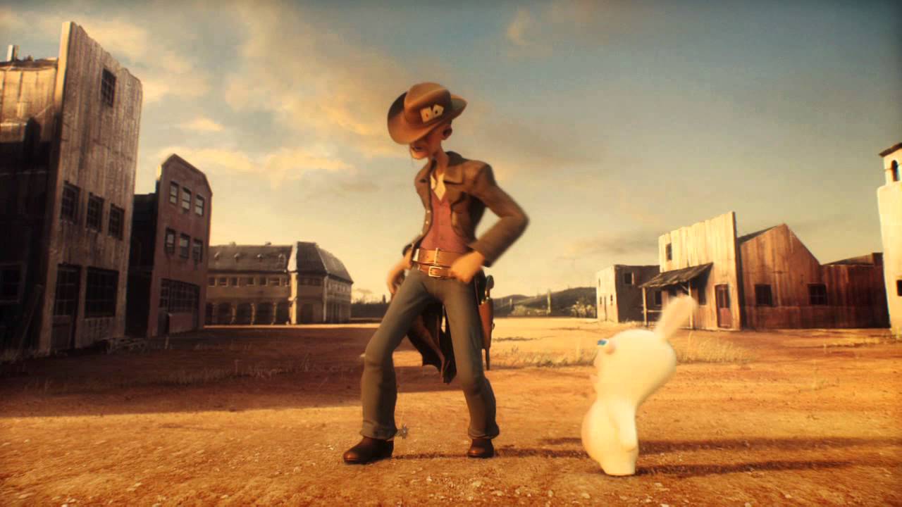 Rabbids-Travel in time- Western Trailer - YouTube