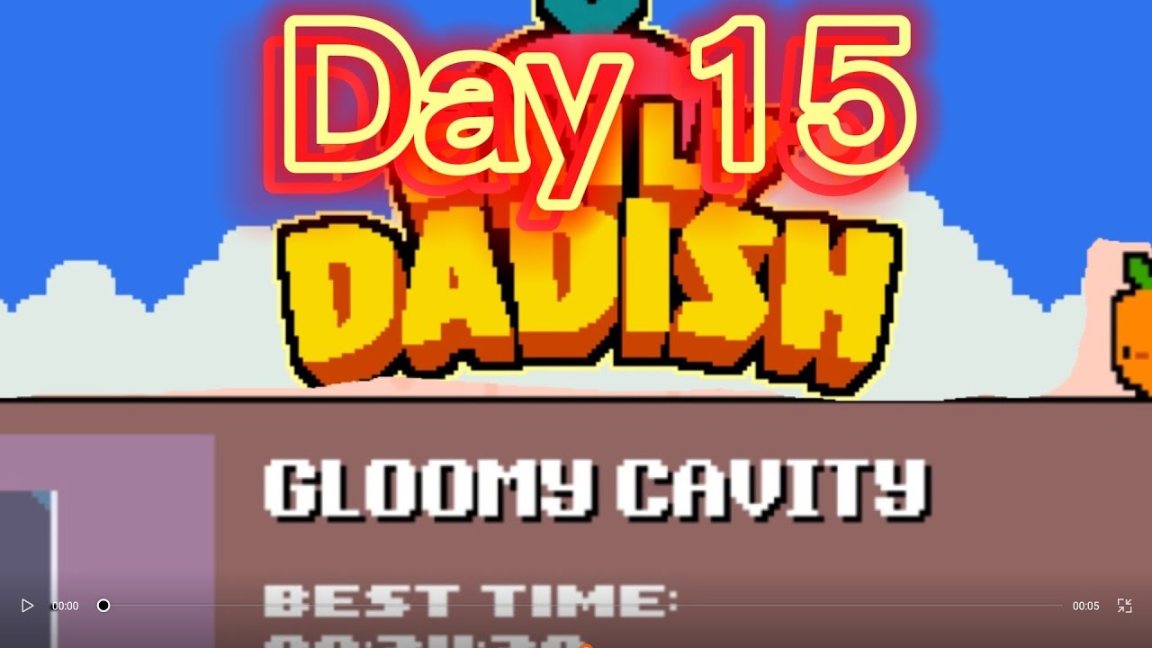 Daily Dadish gameplay day 15 - YouTube