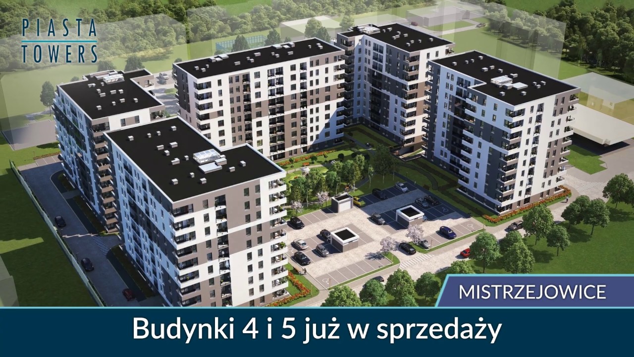 Mieszkania Piasta Towers - sprzedaż kolejnego etapu - YouTube