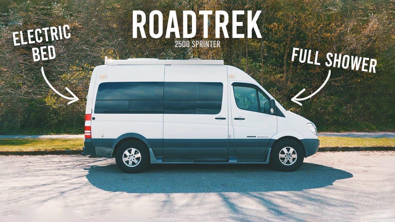 This Camper Van Has EVERYTHING! | Mercedes Sprinter Van Roadtrek SS ...