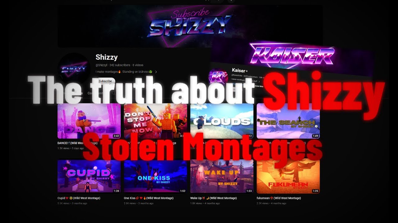 The Truth About Shizzy | Copied Tww Montages - YouTube