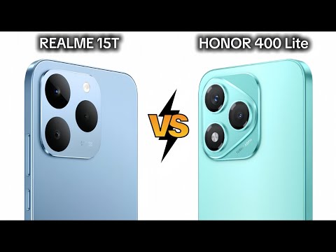 REALME 15T vs HONOR 400 Lite | Full comparison