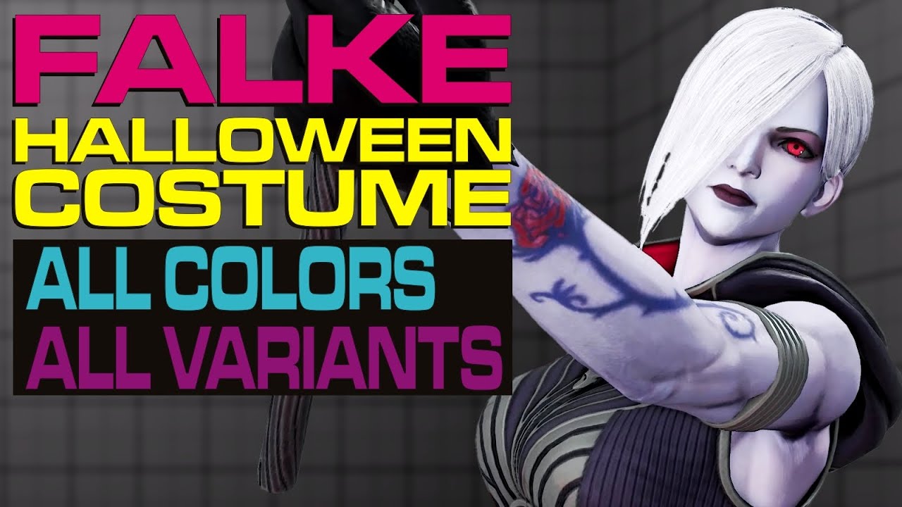 スト5AE コスチューム「ハロウィン」：ファルケ すべての色とバリアント FALKE HALLOWEEN COSTUME ALL COLORS ...