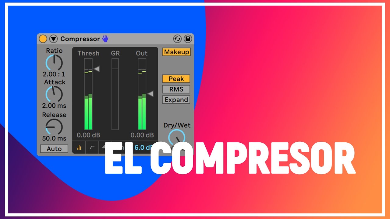 Aprende cómo se usa el COMPRESOR en ABLETON 🚀 FÁCIL [+3 TRUCOS] Como ...