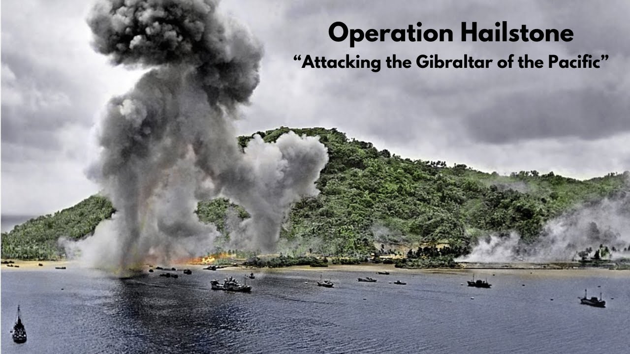 Operation Hailstone - Attacking the Gibraltar of the Pacific - YouTube