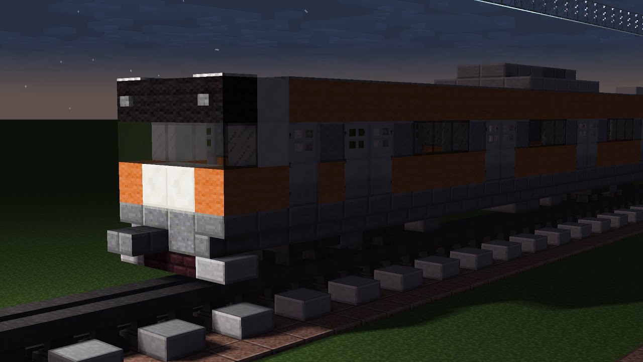 If Trains were in Minecraft Animation - YouTube