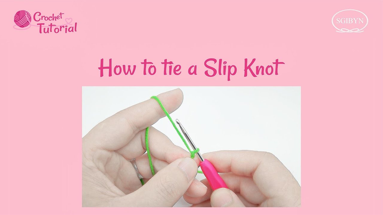 3_ How to tie a Slip Knot（Right-handed） - YouTube