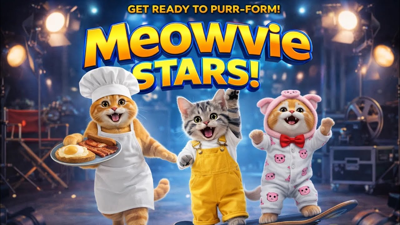 The cat meow and the ice cream fight #cat #animation #funnycats - YouTube