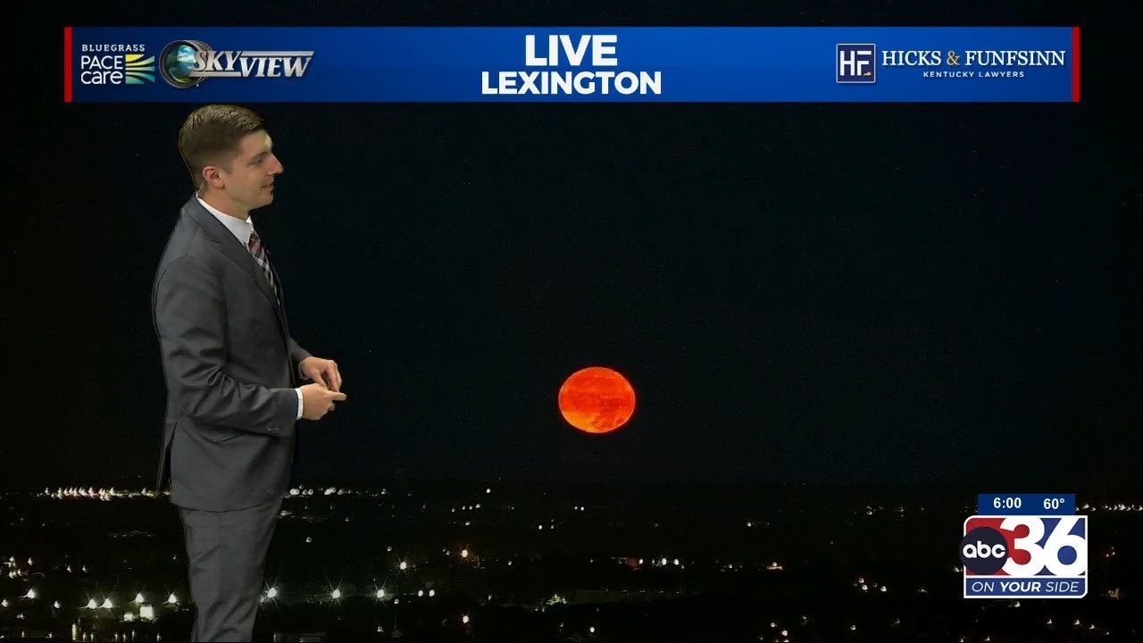 Dillon Gaudet freaks out over full moon - YouTube