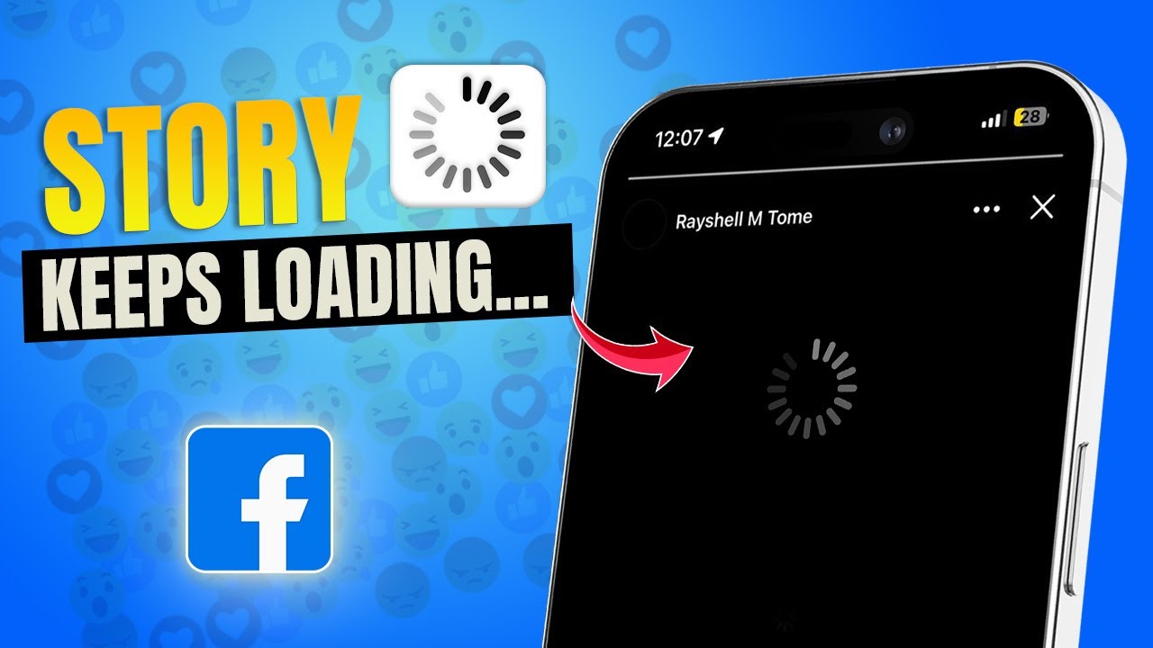 How to fix Facebook Story Keeps Loading Issue on iPhone | FB Story ...