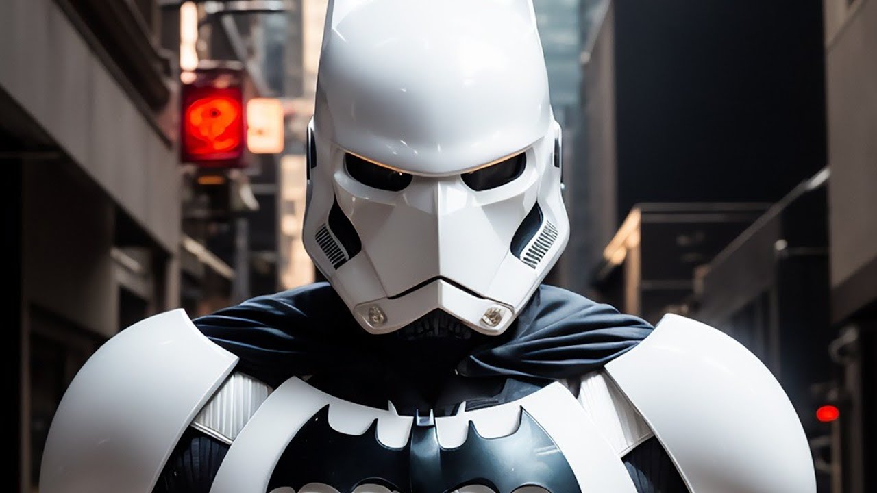 Die Epische Fusion Von Batman Und Einem Stormtrooper Wird Augenöffnend ...