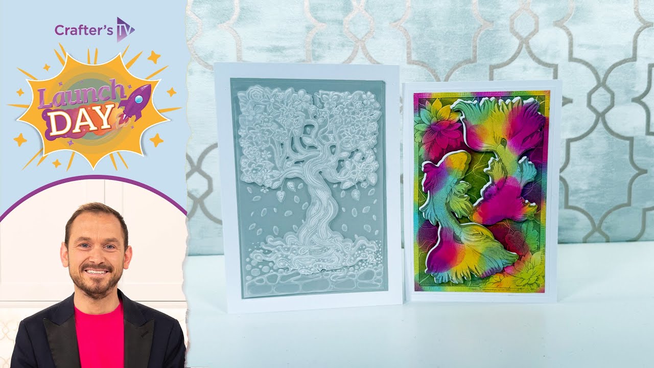 Launch Day: Sheena 3D Embossing Folders (19th Mar 2025) - YouTube