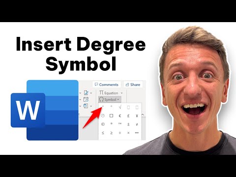 How To Insert Degree Symbol In Microsoft Word (Quick And Easy Guide)