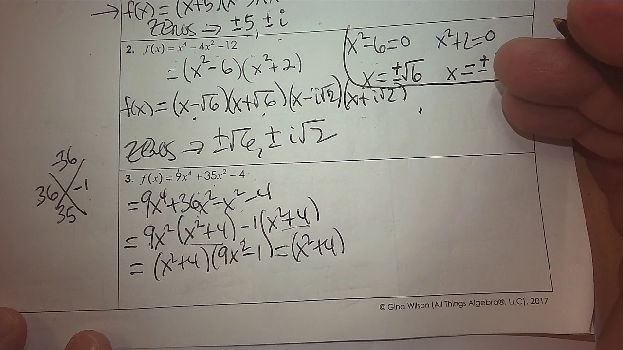 Linear Factorization Lesson Part 1 Youtube