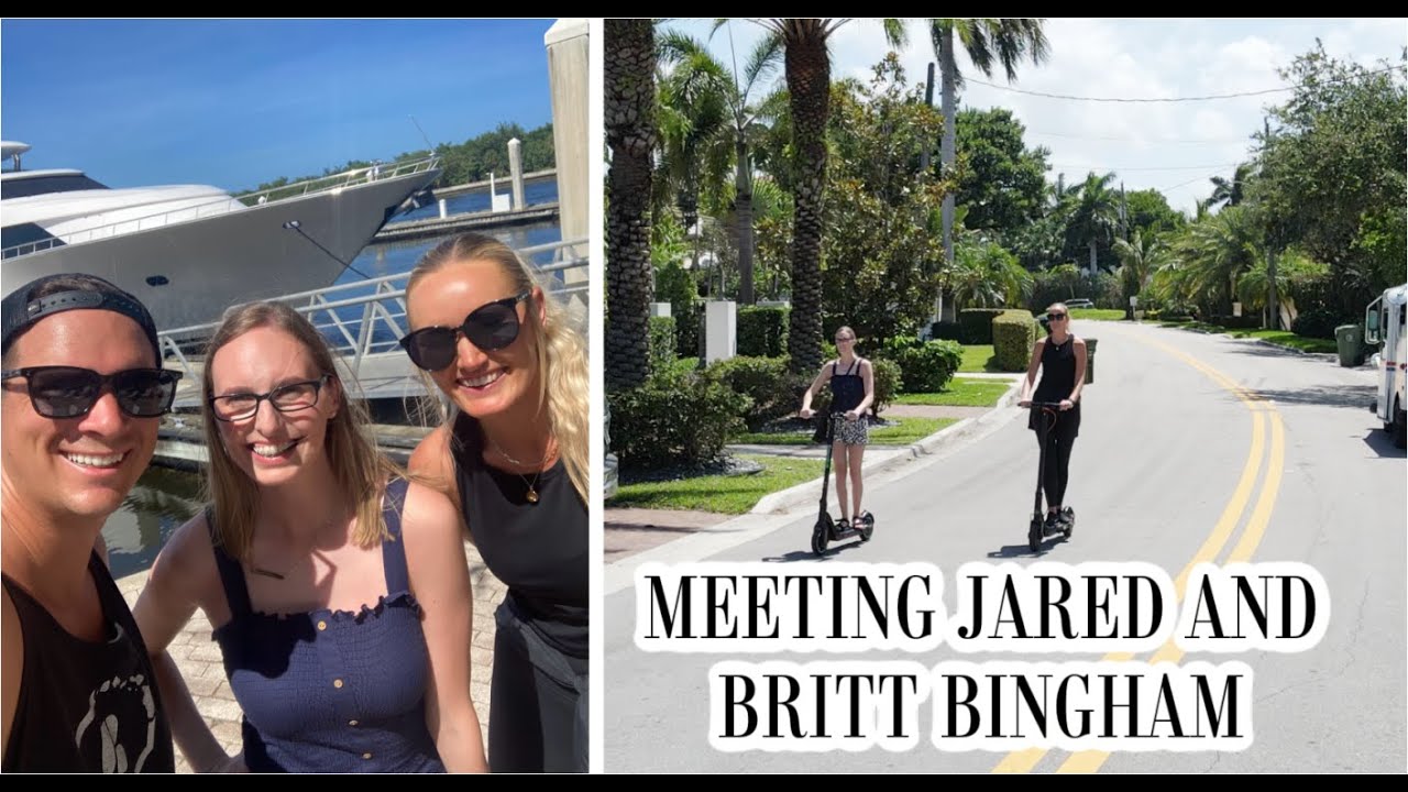 MEETING JARED AND BRITT BINGHAM and going on a scooter ride - YouTube