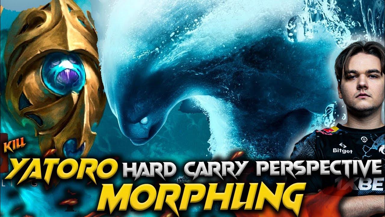 7.37E - Yatoro Morphling Hard Carry - Dota 2 Pro Full Gameplay (no commentary) | guide - YouTube