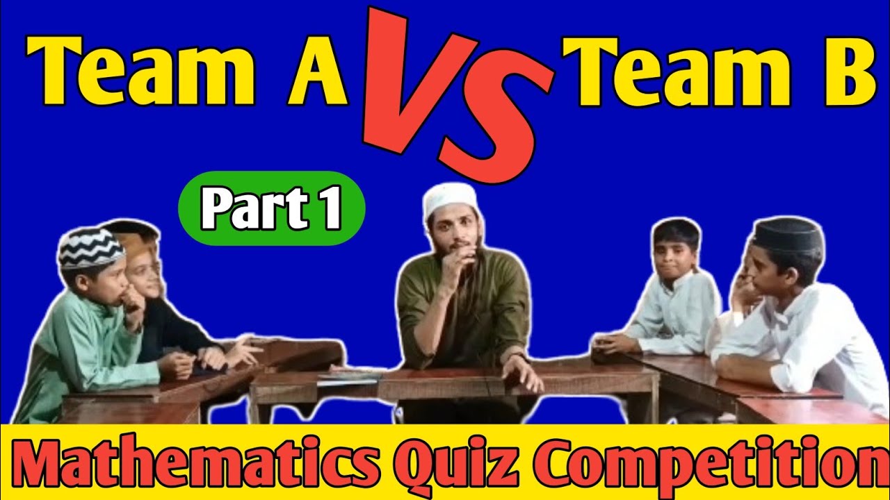 Team A VS Team B | Mathematics Quiz Competition | Math Sikho Basic Se ...