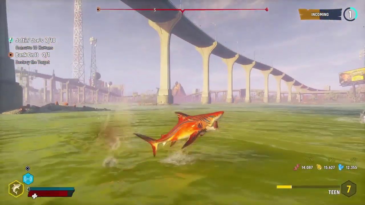 Maneater Gameplay (Tiger Shark DLC Body) - YouTube