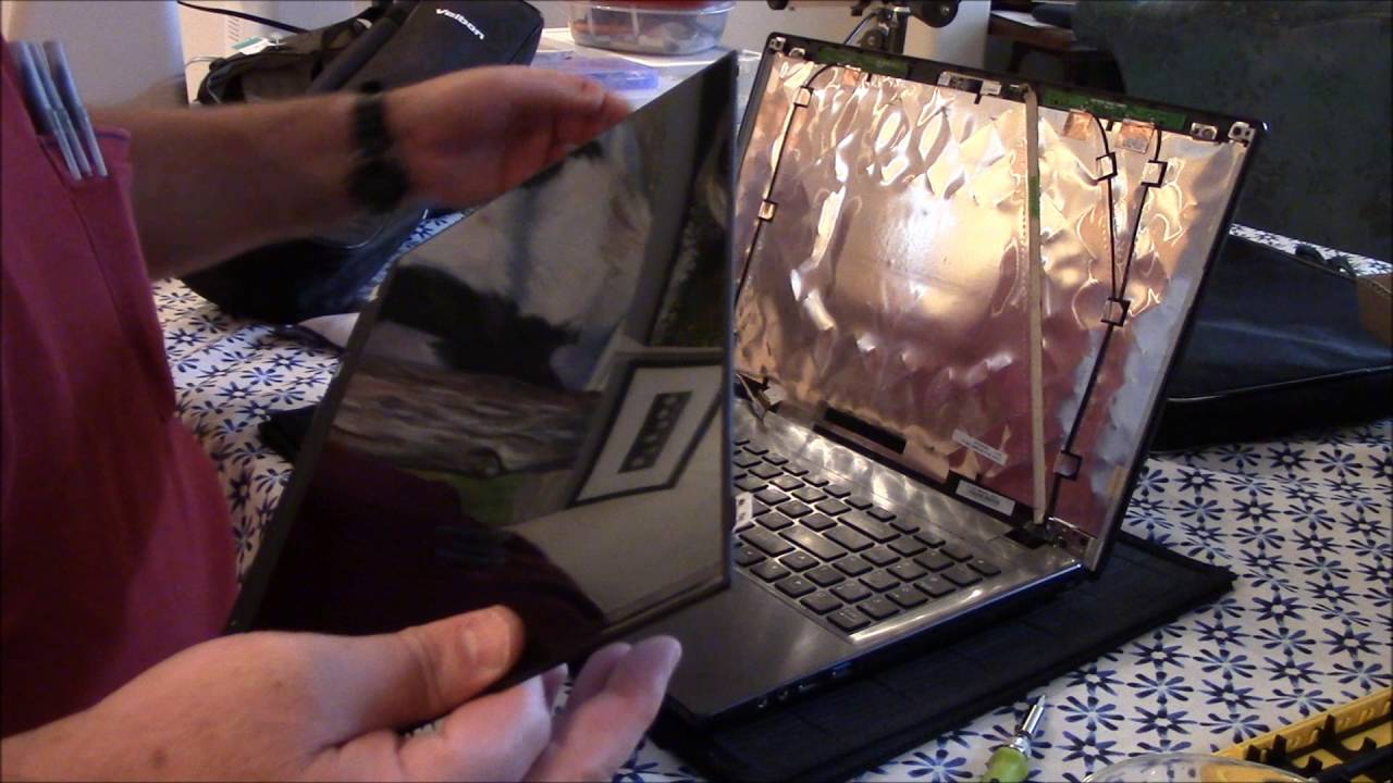 Laptop screen replacement / How to replace laptop screen OPTRONICS ...