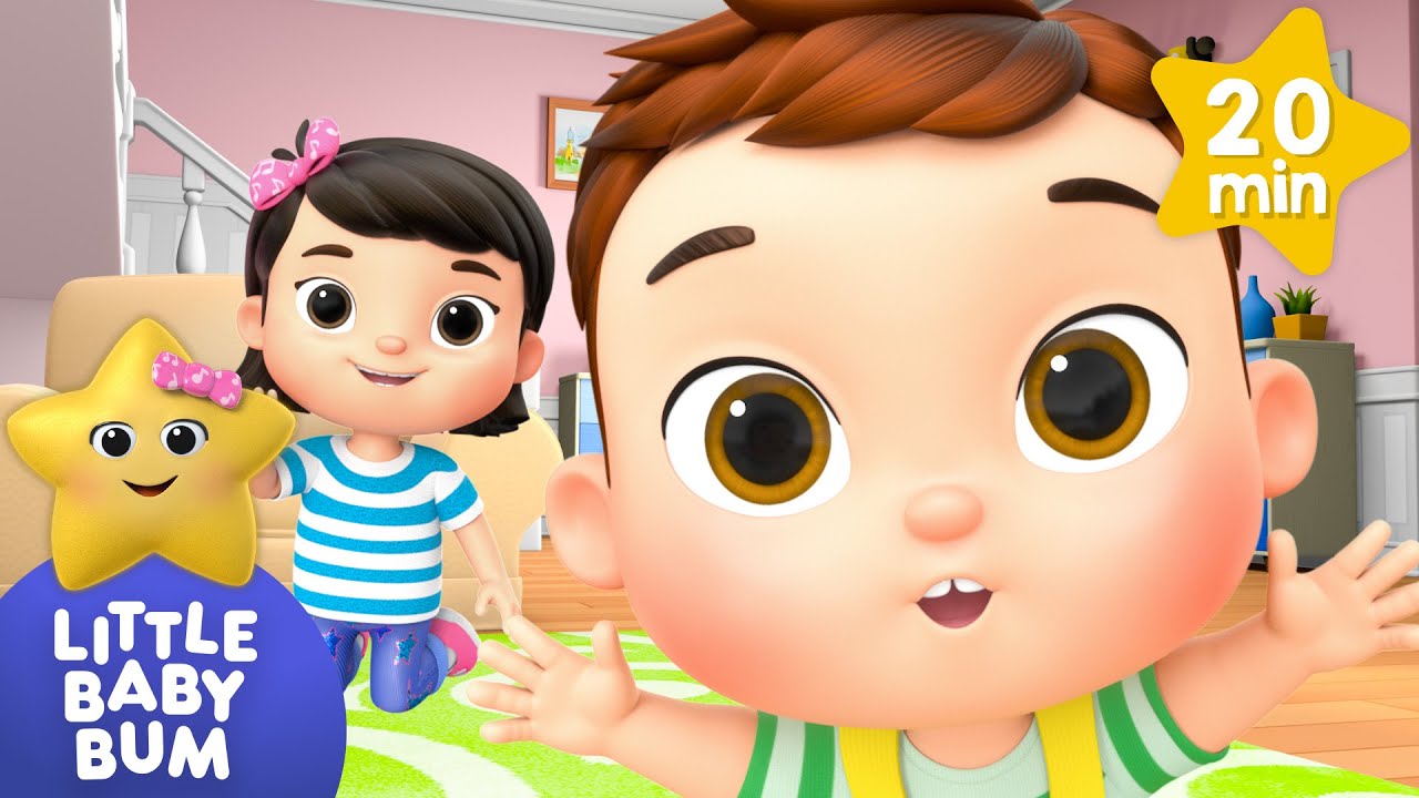 Baby Max Peekaboo! | 20 Mins Baby Song Mix | LittleBabyBum - Nursery ...