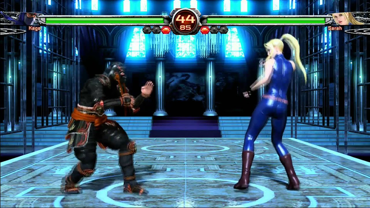 Virtua Fighter 5 FS (Sarah vs Kage) Rank Match - YouTube