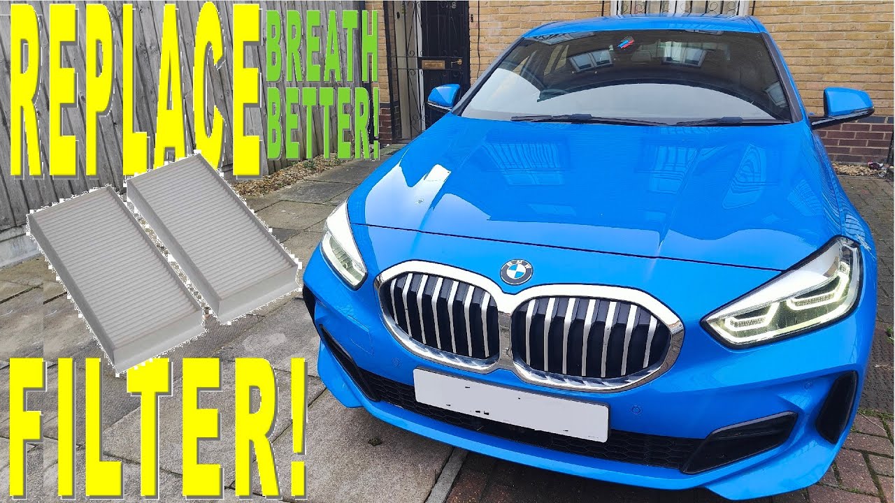 How to replace the cabin filter on a BMW 1 series F40 2019 2020 2021 ...