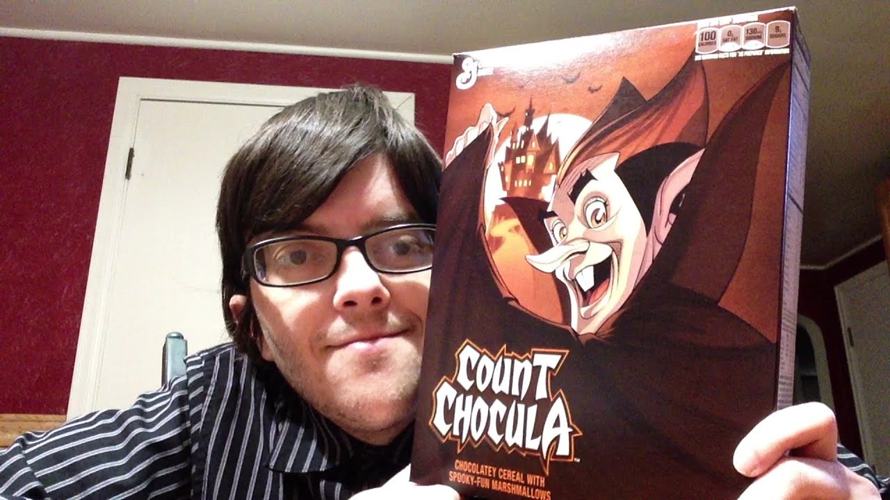 Review: Count Chocula Cereal - YouTube