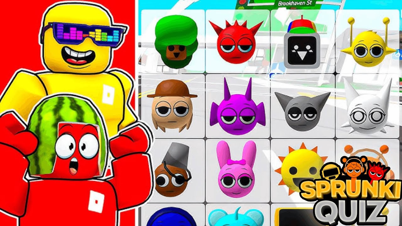 The BEST ROBLOX Sprunki Quiz Game just RELEASED! - YouTube