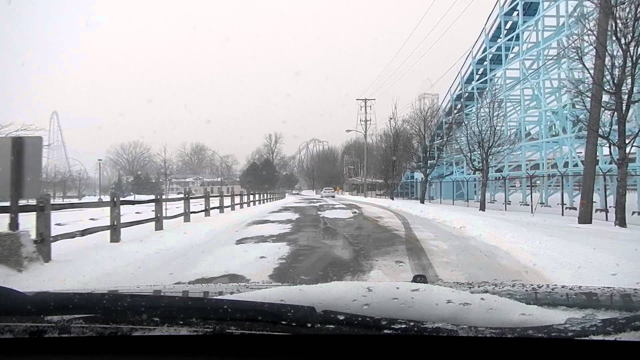 Winter Tour of Cedar Point Part 1 - YouTube