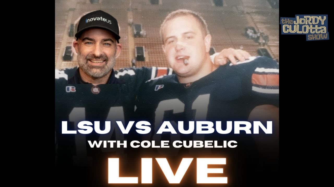 The Jordy Culotta Show | Cole Cubelic LIVE | Preview LSU Football vs ...