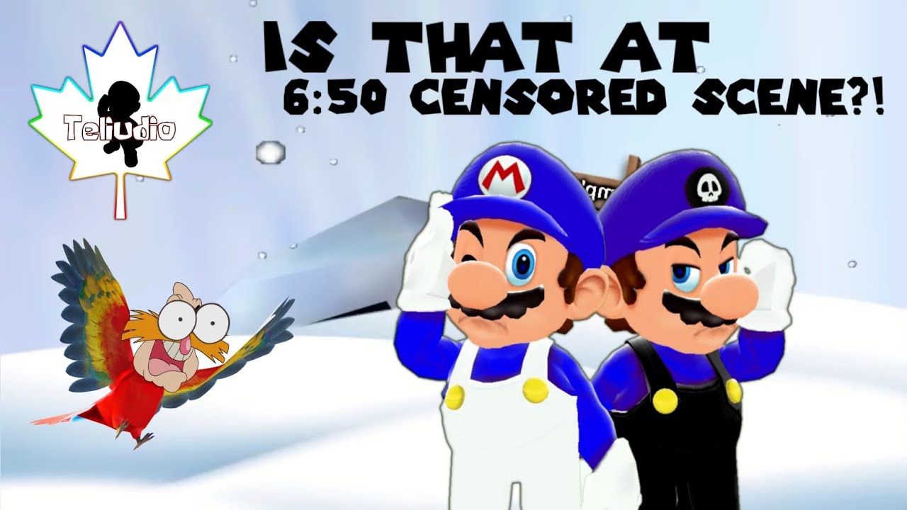 SMG4 & SMG3 having Gay was Censored Version of Snowtrapped! - YouTube
