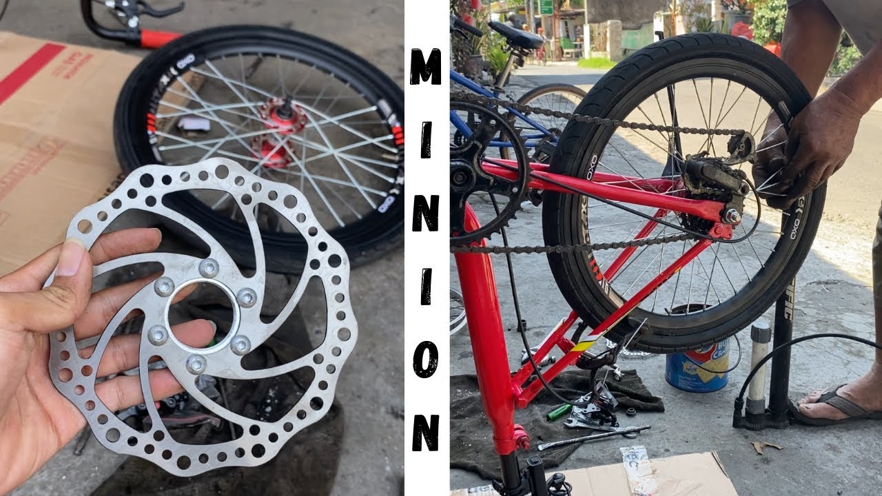 Modif Velg Sepeda Minion Merek OXO - YouTube