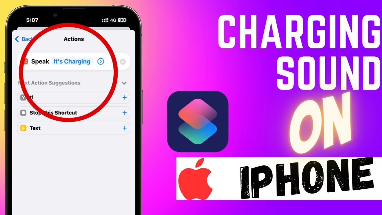 Use Shortcut’s For Charging Sound On iPhone..? - YouTube