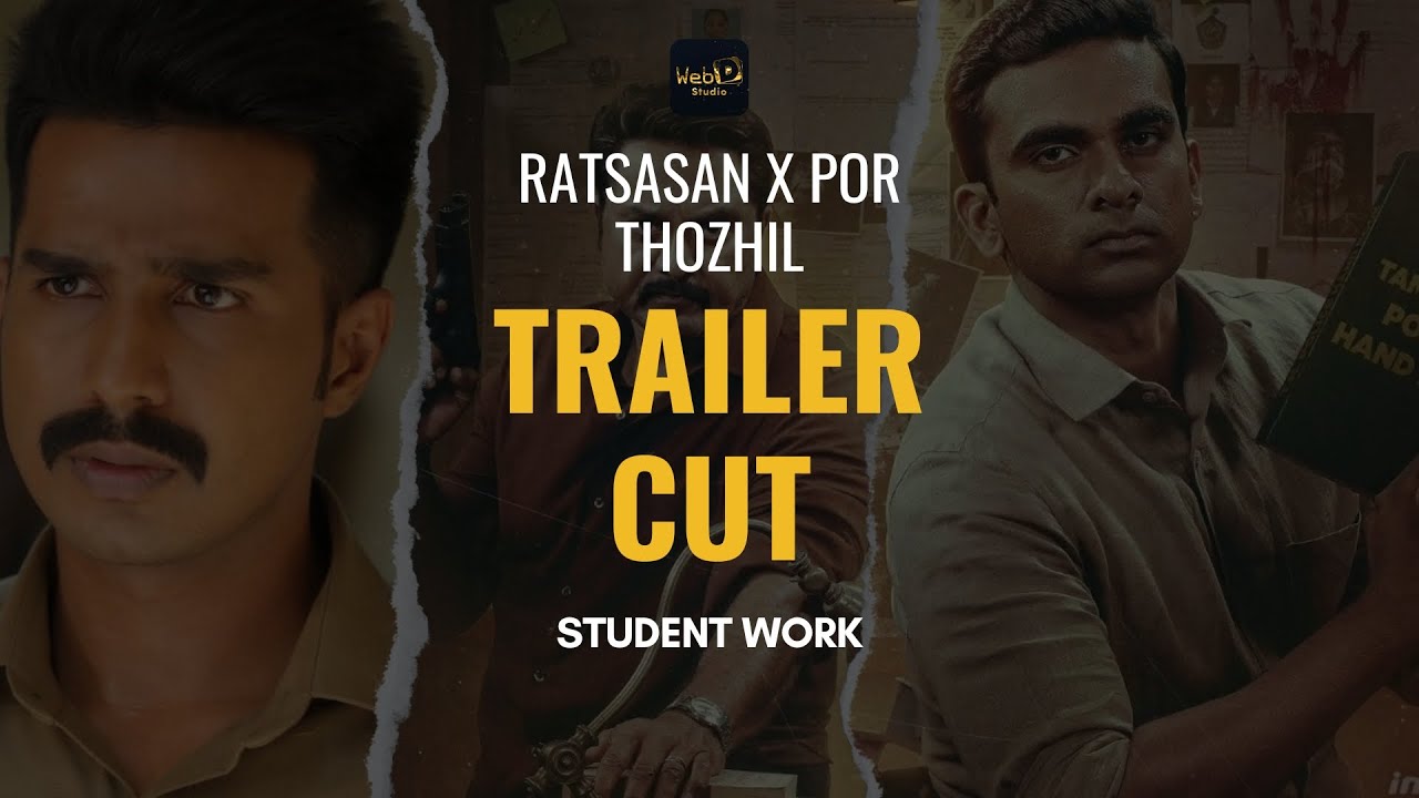 RATCHASAN x POR THOZIL TRAILER CUT | STUDENT WORKS - YouTube