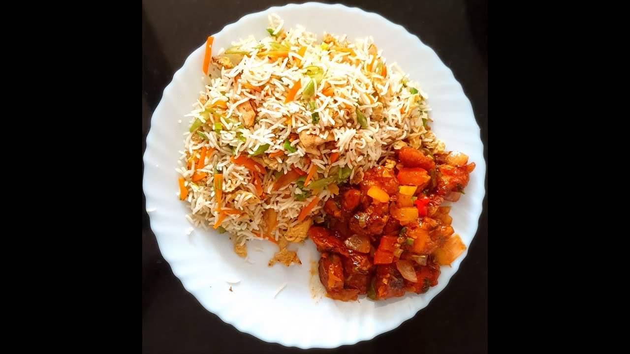 Easy Chilli Chicken & Fried Rice - YouTube