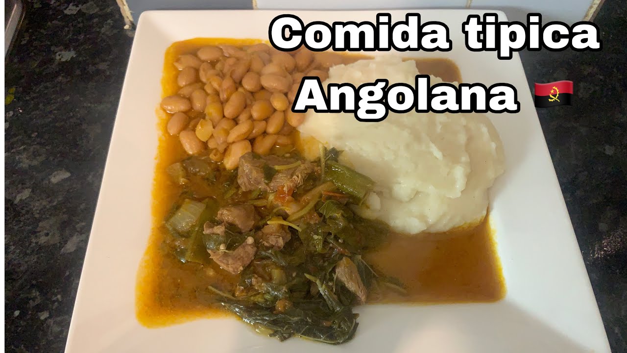 Novo quadro #receita tipica Angolana funge com carne de vaca e feijão ...