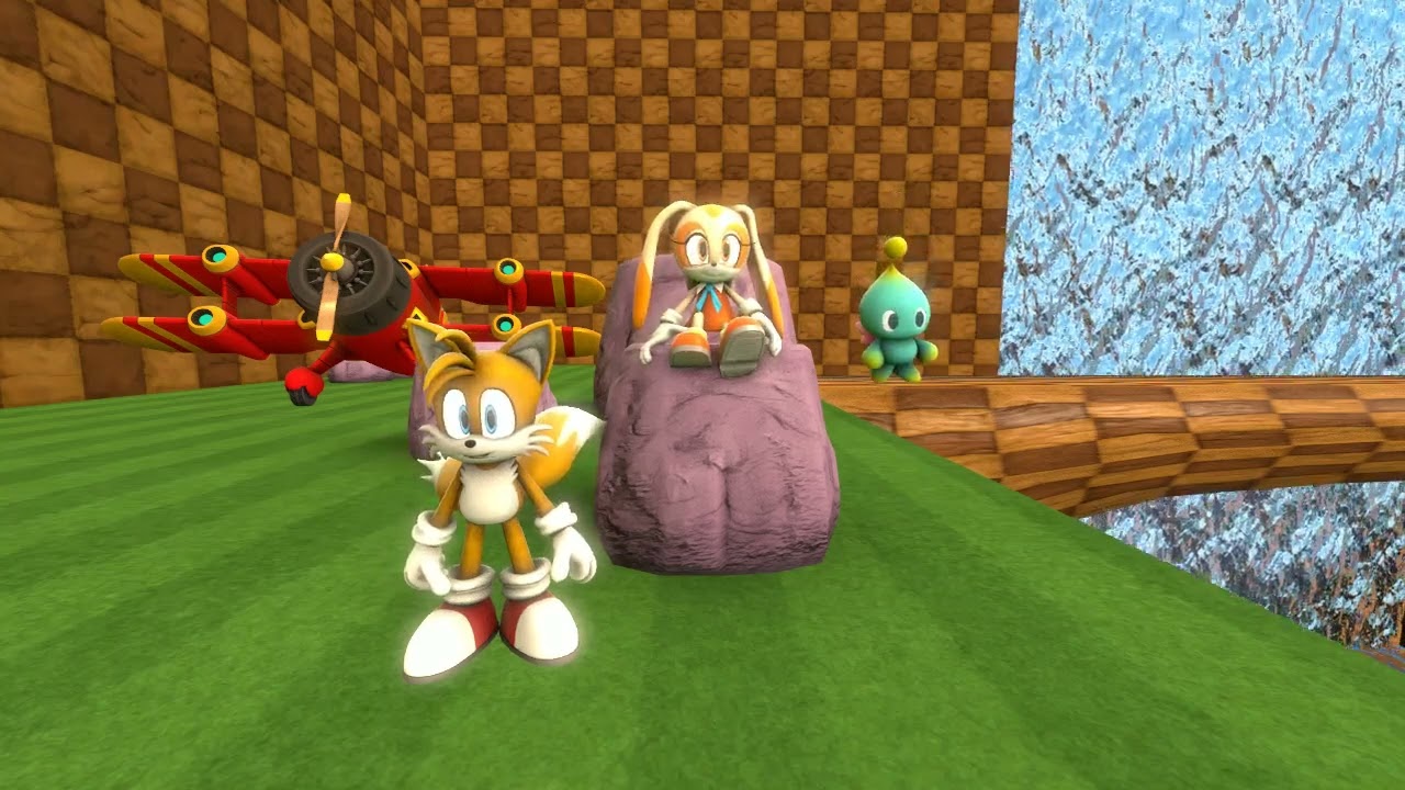 Sonic Correndo, feito no SFM - YouTube